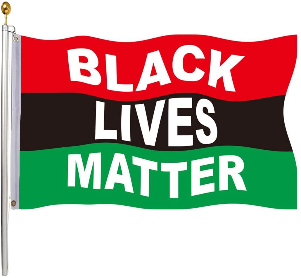 Homissor Black Lives Matter Flag 3x5 Outdoor- 100% Durable Polyester ...