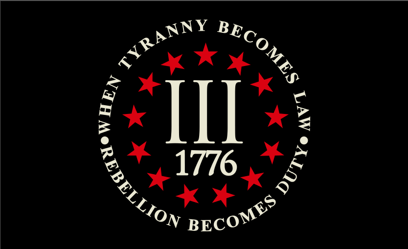 Homissor 3 Percenter 1776 American Flag 3x5 Outdoor- 100% Durable ...